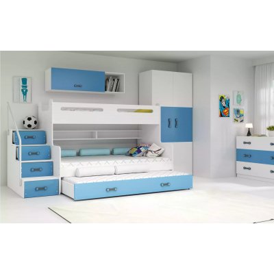 Max køjeseng med ekstra seng 120 x 200 cm - Alle farver - 13995 DKK ...