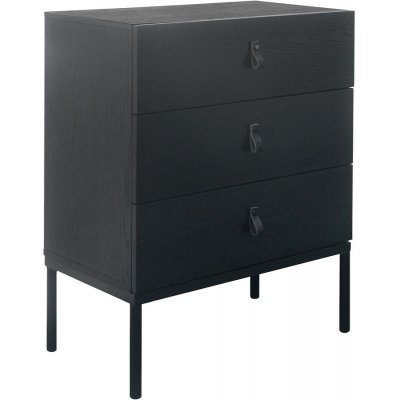 Sort kommode - Sort egefiner - 3795 DKK - Kommoder - Trendrum.dk